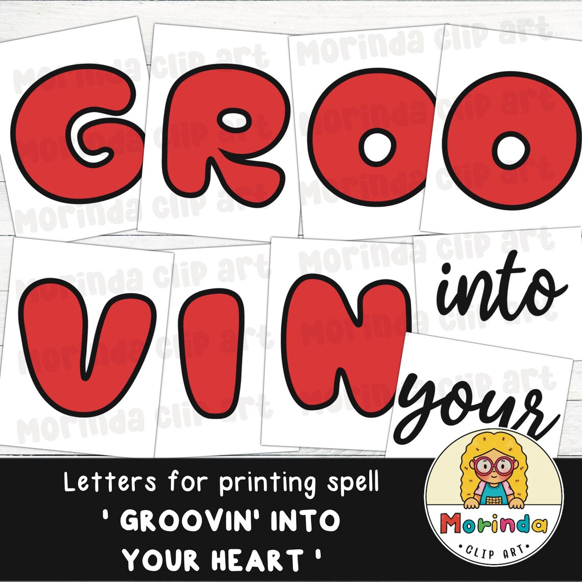 Retro Groovy Valentine's Day Bulletin Board Printable | Polaroid ...