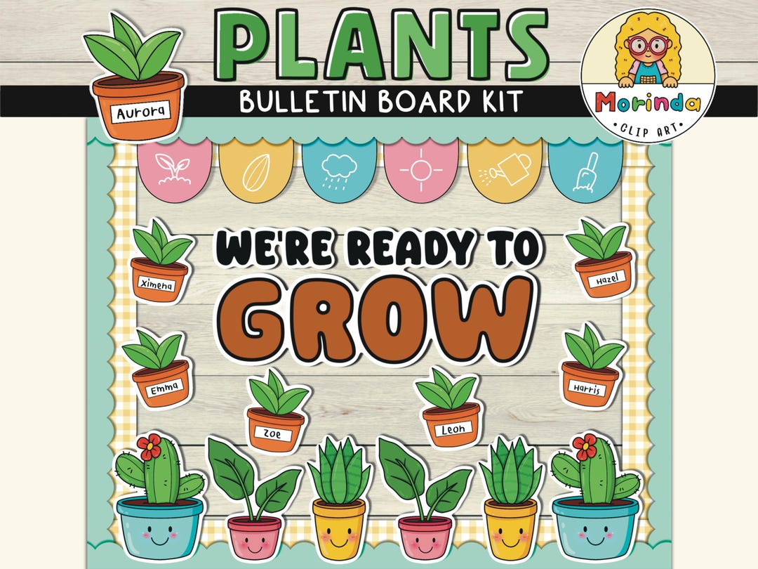Welcome Back to School Bulletin Board Printable | Ready to Grow ...