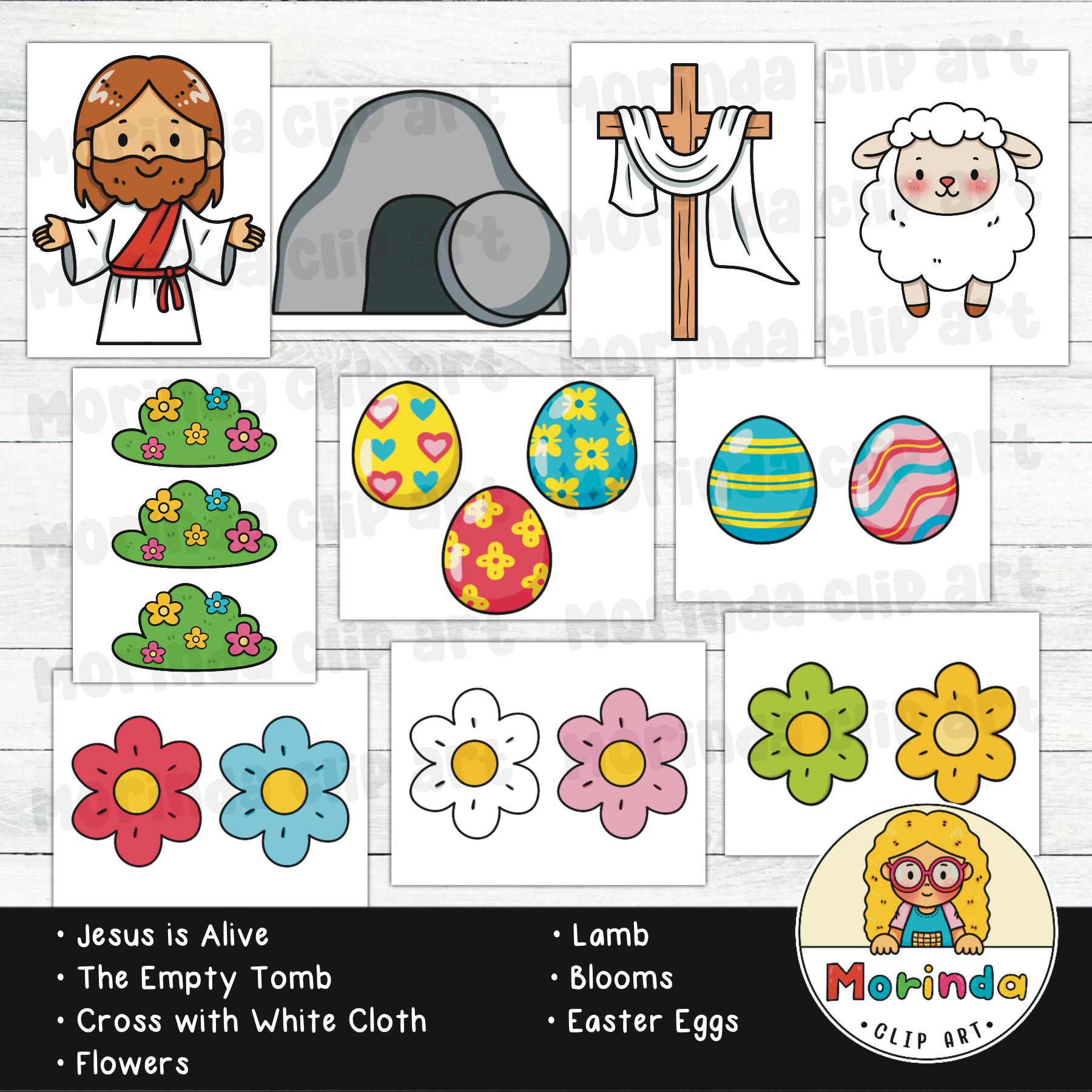 Resurrection Bulletin Board Printable | Easter | He is Risen | Jesus ...