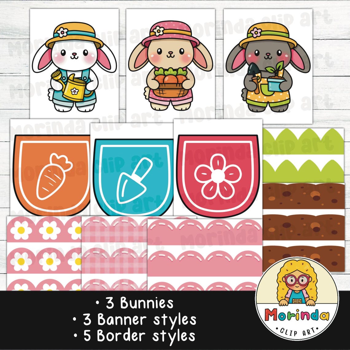 Bunny Spring Bulletin Board Printable | Carrot | Rabbit | Easter ...