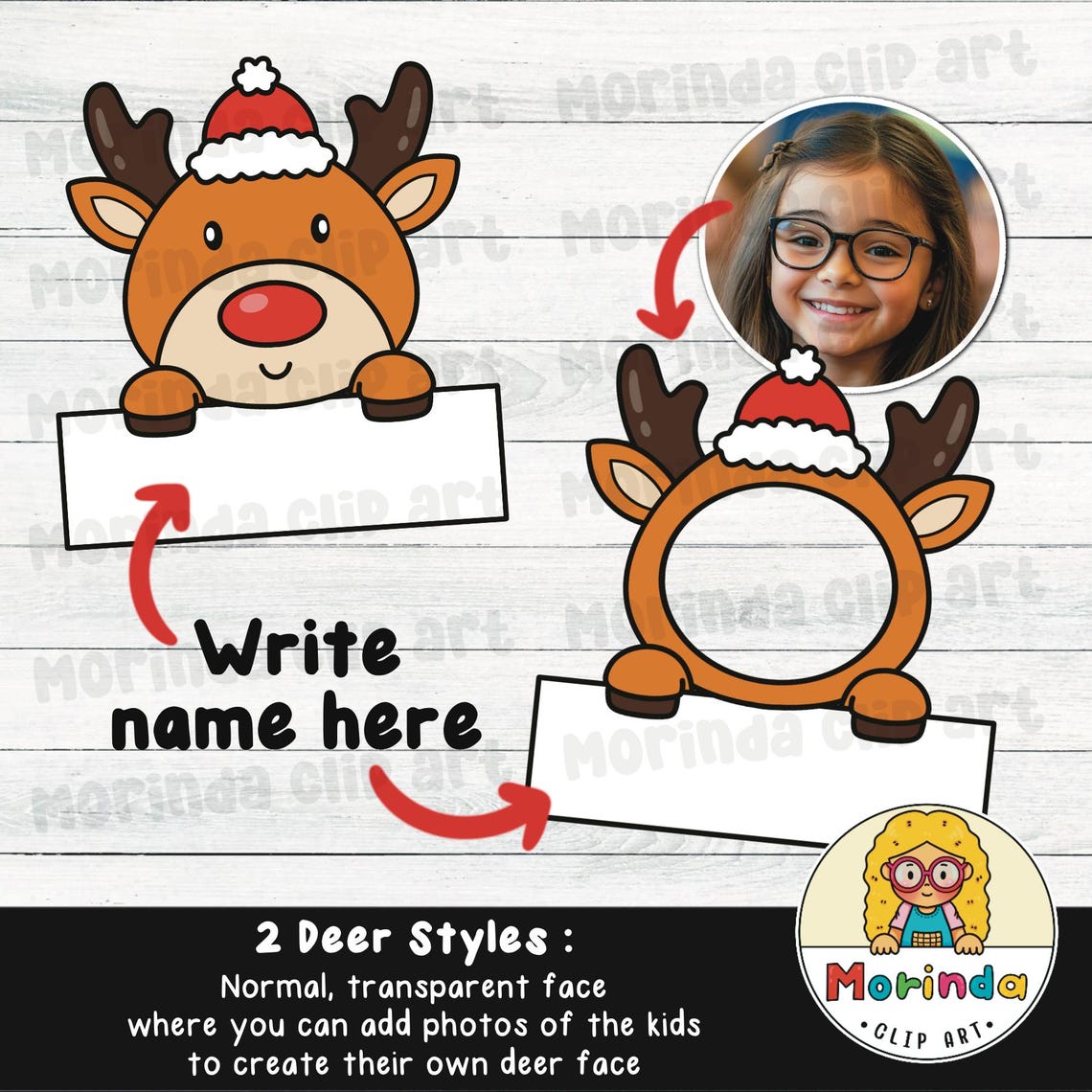 Winter Bulletin Board Printable | Reindeer Bulletin Board | Christmas ...