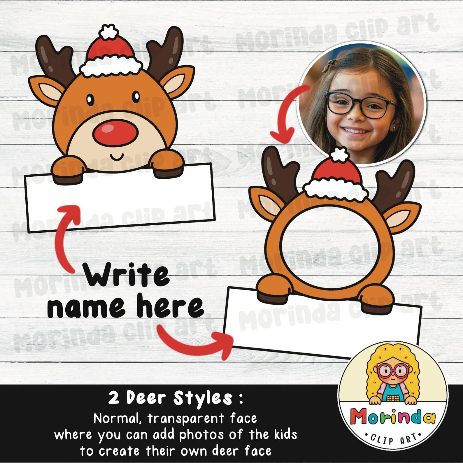 Winter Bulletin Board Printable | Reindeer Bulletin Board | Christmas ...