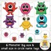 Welcome Back to School Bulletin Board Printable | Monster Bulletin ...