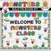 Welcome Back to School Bulletin Board Printable | Monster Bulletin ...
