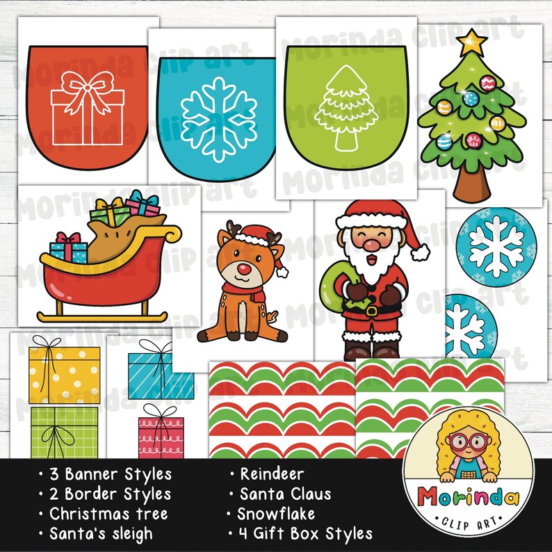 Merry Christmas Bulletin Board Printable | Santa Claus | Winter ...