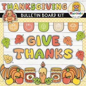 Thanksgiving Bulletin Board Printable | Fall Bulletin Board | Door ...