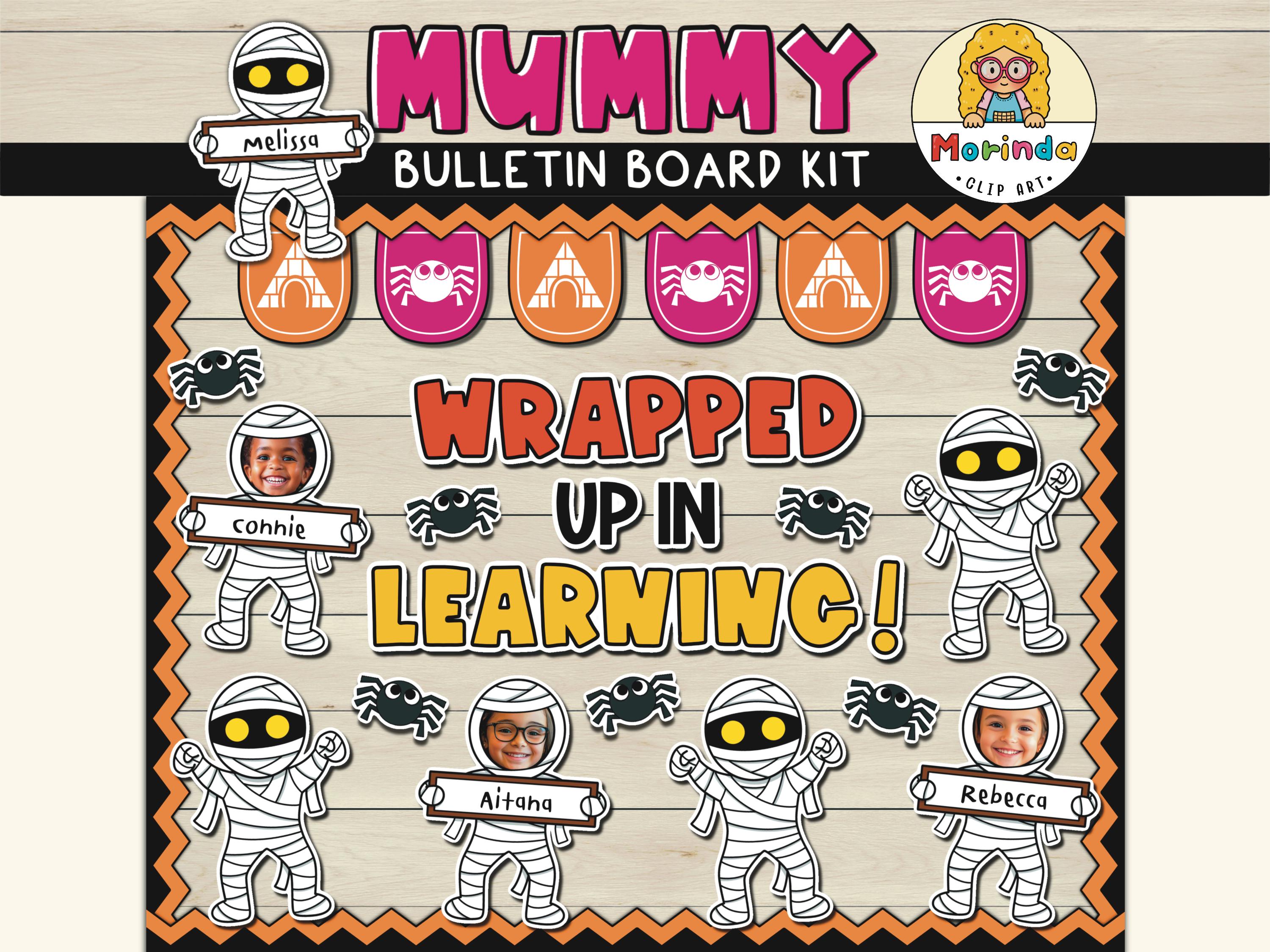 Halloween Mummy Bulletin Board Printable | October | Fall Autumn ...