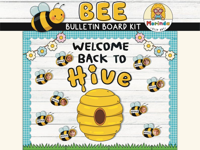 Welcome Back to School Bulletin Board Printable | Classroom Door Decor ...