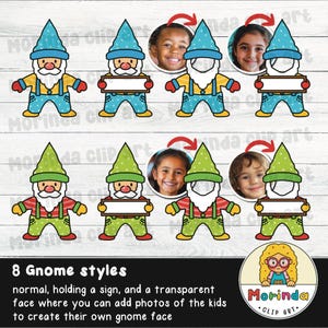Winter Bulletin Board Printable Gnomes Bulletin Board Chillin' With My ...