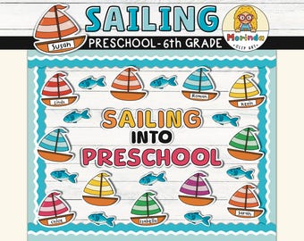 Welcome Back to School Bulletin Board Preschool-6th Grade Classroom ...