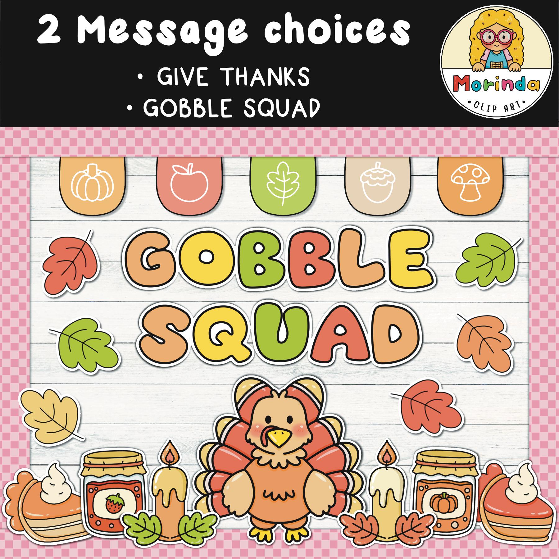 Thanksgiving Bulletin Board Printable | Fall | Classroom Door Decor ...