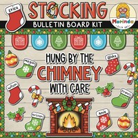 Rudolph Bulletin Board Printable Kit, Christmas Class Bulletin Board ...