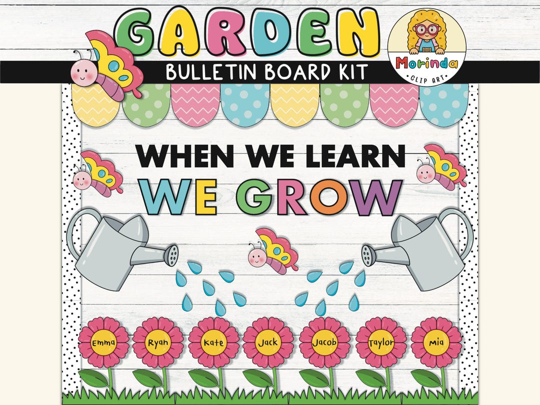 Welcome Back to School Bulletin Board Printable | Flowers Garden ...