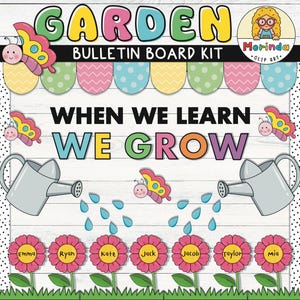 Welcome Back to School Bulletin Board Printable | Flowers Garden ...
