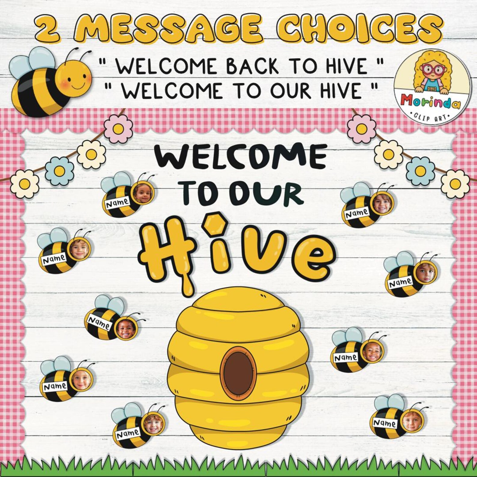 Welcome Back to School Bulletin Board Printable | Classroom Door Decor ...