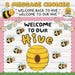 Welcome Back to School Bulletin Board Printable | Classroom Door Decor ...