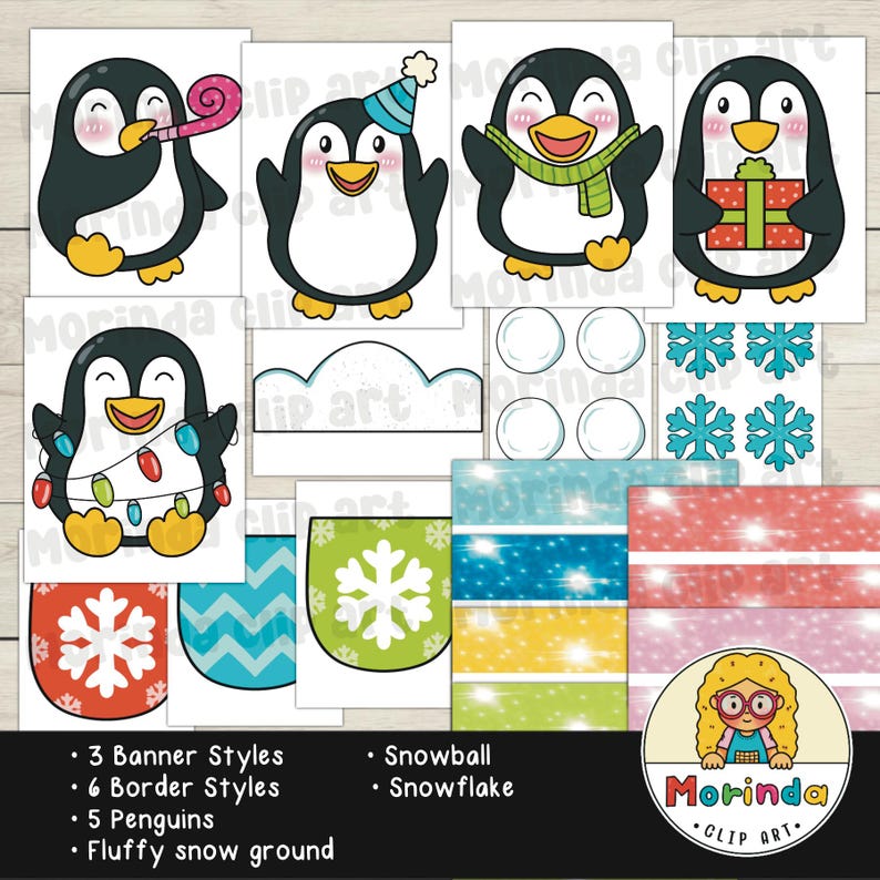 Happy New Year 2025 Bulletin Board Printable | Penguins Bulletin Board ...