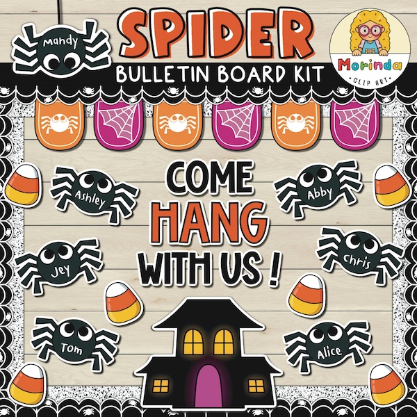 Halloween Classroom Door - Etsy