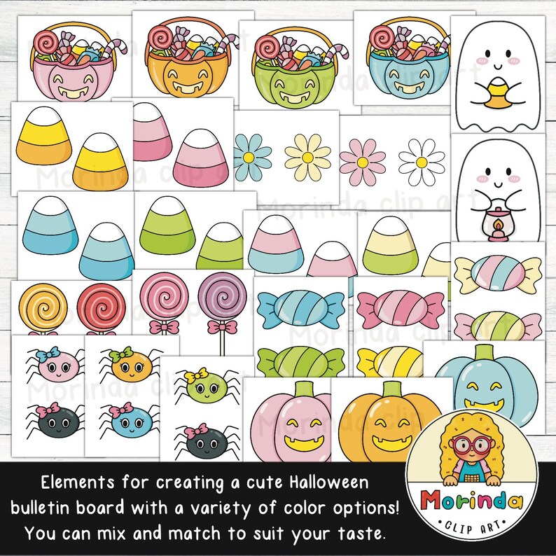 Halloween Bulletin Board Printable | Trick or Treat | Spooky Season ...