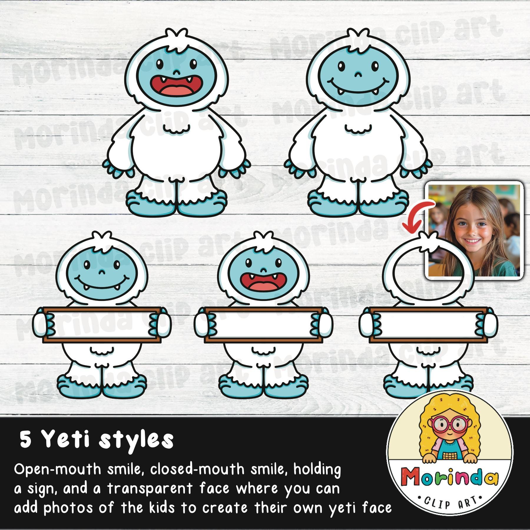 Yeti New Year Bulletin Board Printable | Happy New Year 2025 Bulletin ...