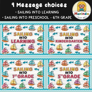 Welcome Back to School Bulletin Board Printable Preschool-6th Grade ...