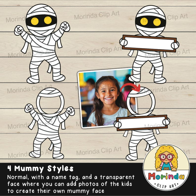 Halloween Mummy Bulletin Board Printable | October | Fall Autumn ...
