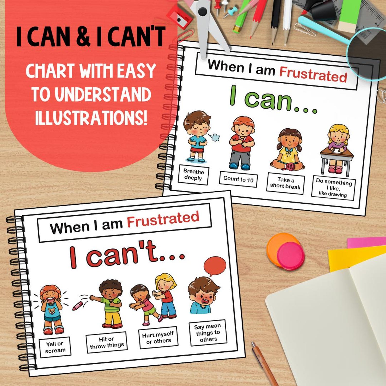 Social Story: When I Am Frustrated Printable | Feelings & Calming ...