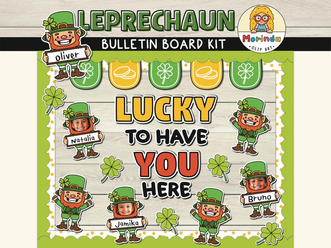Leprechaun Bulletin Board Printable | St. Patrick's Day Bulletin Board ...