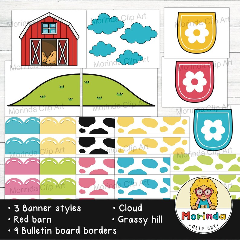 Cow Bulletin Board Printable | Back to School Bulletin Board | Farm ...