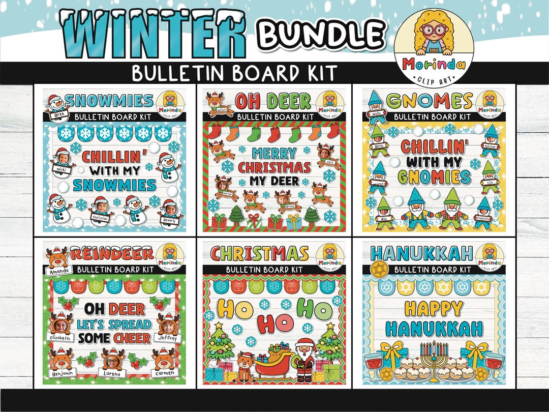 Christmas Bulletin Board Bundle | Winter Bulletin Board Bundle ...