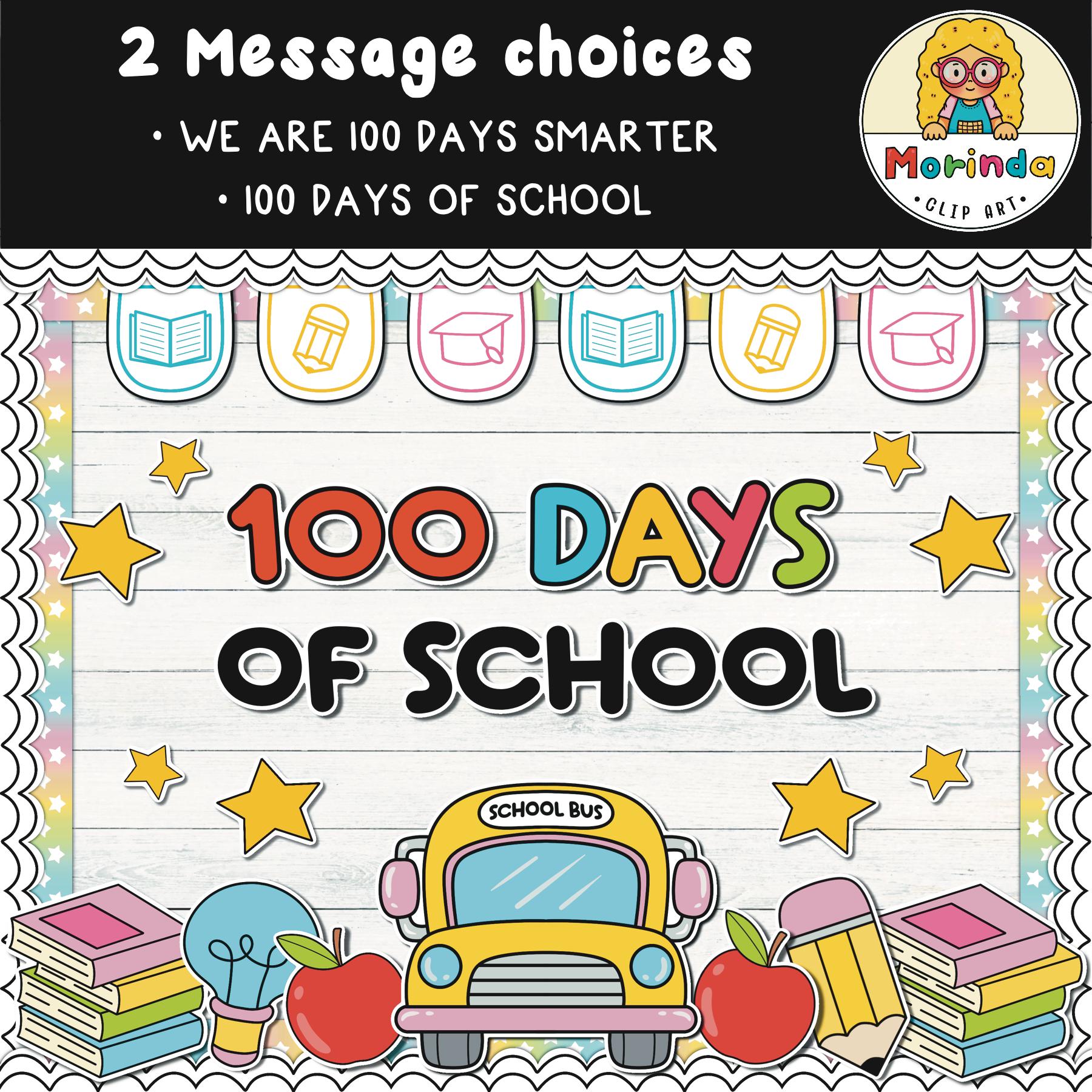 100th Day of School Bulletin Board Kit Printable | We Are 100 Days ...