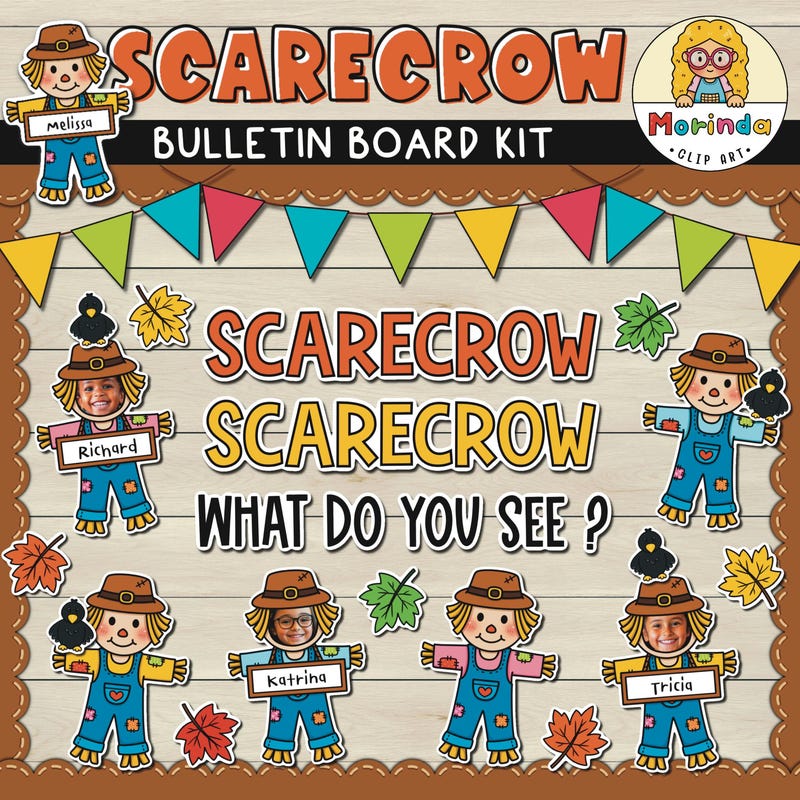 Scarecrow Bulletin Board - Etsy