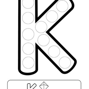 Alphabet Easy Dot Activities, Preschool Resources, Homeschool Resources ...