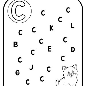 Alphabet Find Letters Activities for Toddlers, Preschool & Homeschool ...
