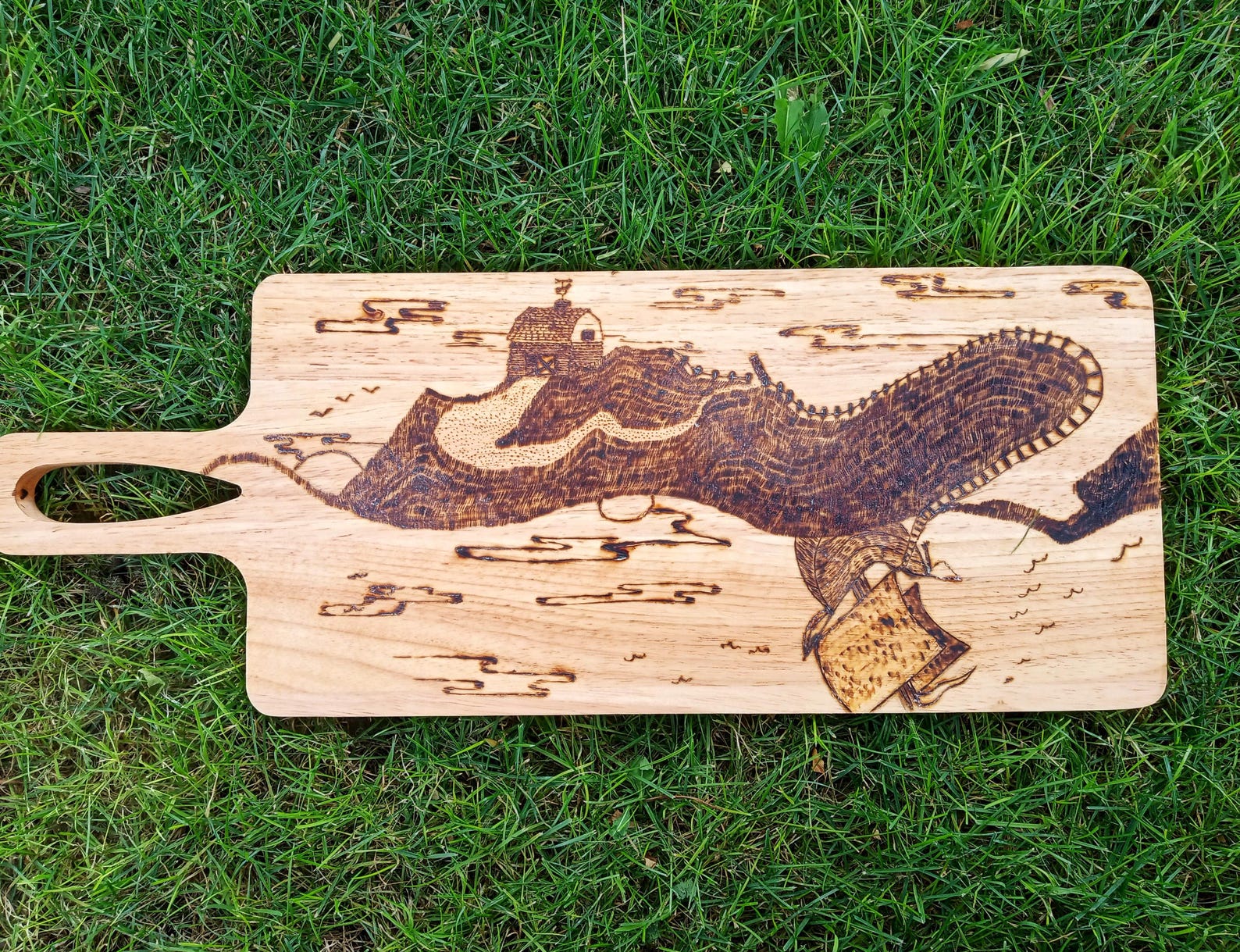 Charcuterie Board, Cheese and Cracker Board, Kitchen, Decor, Wood ...