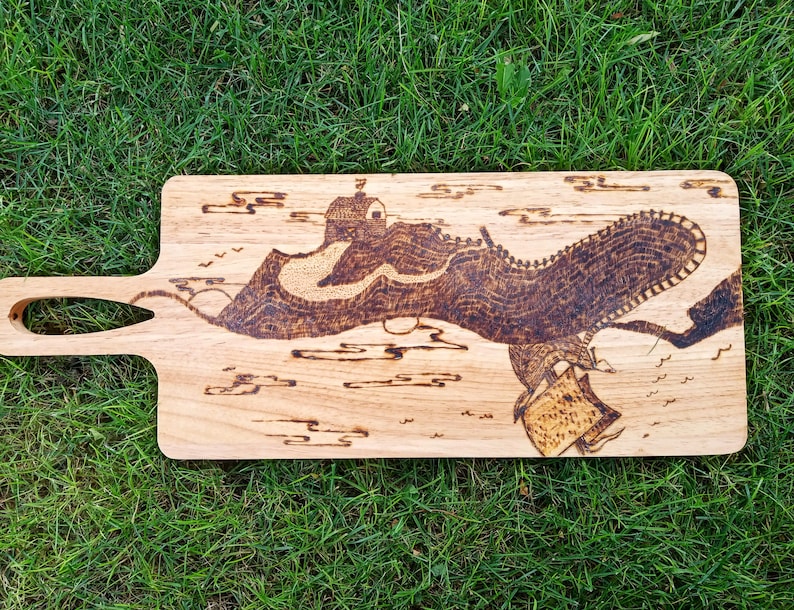 Charcuterie Board, Cheese and Cracker Board, Kitchen, Decor, Wood ...