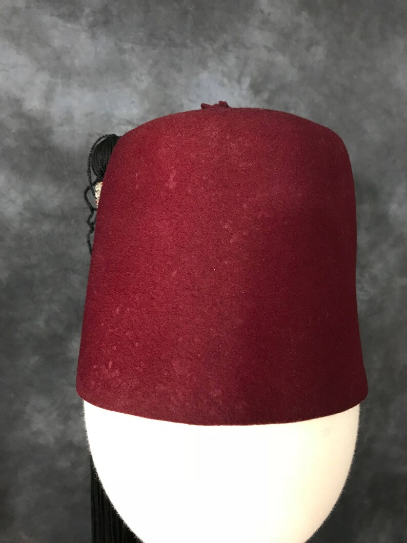 Vintage 1950's AAHMES Fraternal Fez Wolf-brown Inc - Etsy