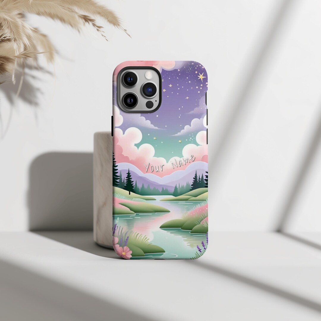 Personalized Cute Young Girl Magnetic Touch Phone Case for iPhone 16 ...