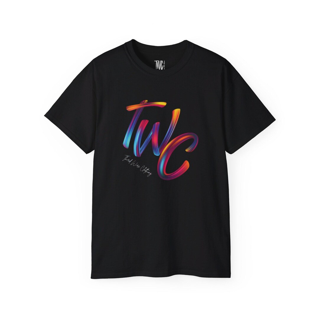 TWC Neon Sign Letters Unisex Ultra Cotton Tee - Etsy
