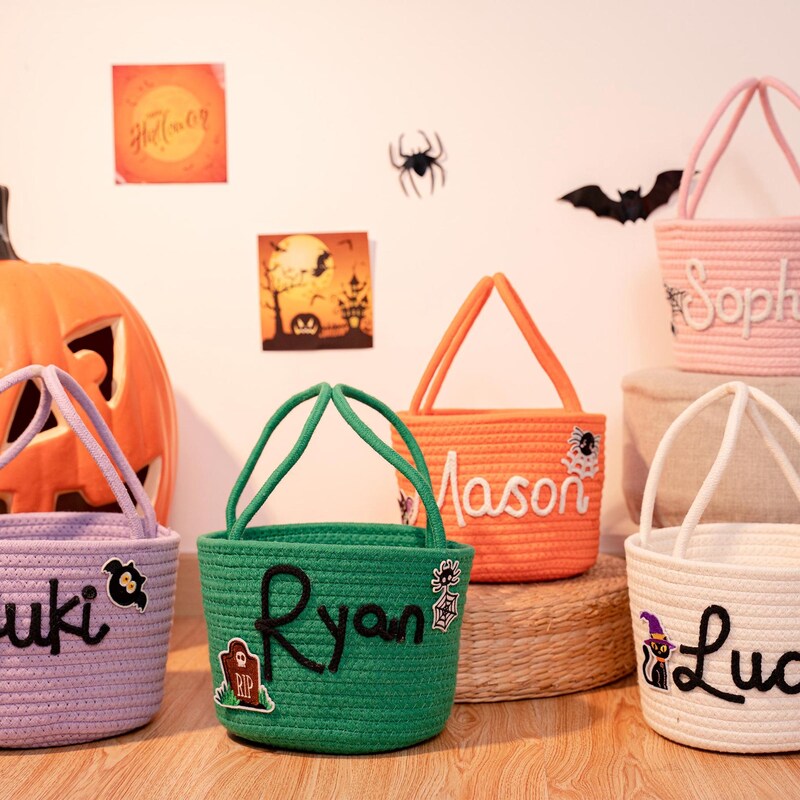 Halloween Bucket - Etsy
