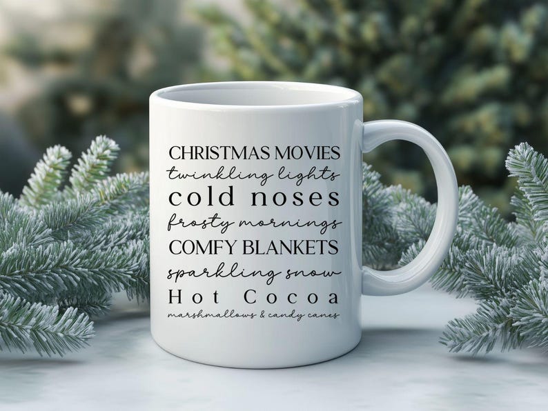 Christmas Winter Words PNG, T-shirt Design (digital Download) - Etsy