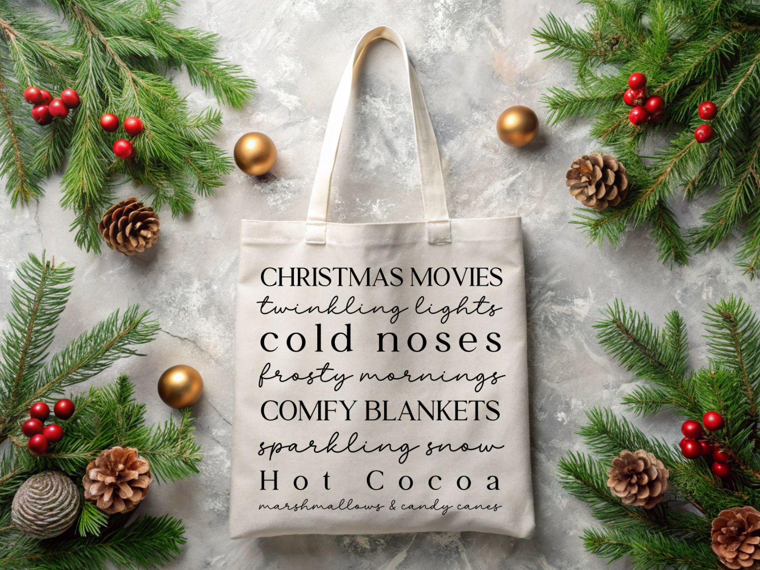 Christmas Winter Words PNG, T-shirt Design (digital Download) - Etsy