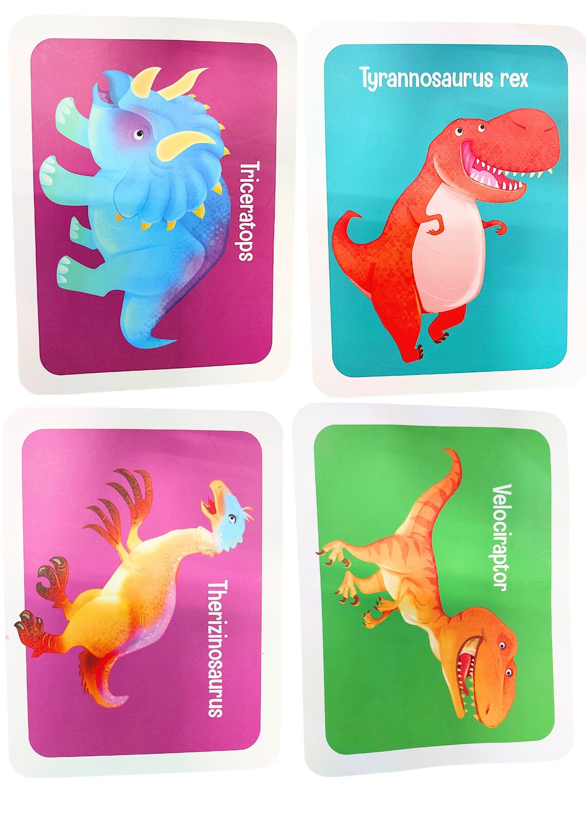 Dinosaurus Flashcards. Montessori Cards. Printable Cards for Kids. - Etsy