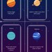Solar System Poster & Flashcards - Etsy