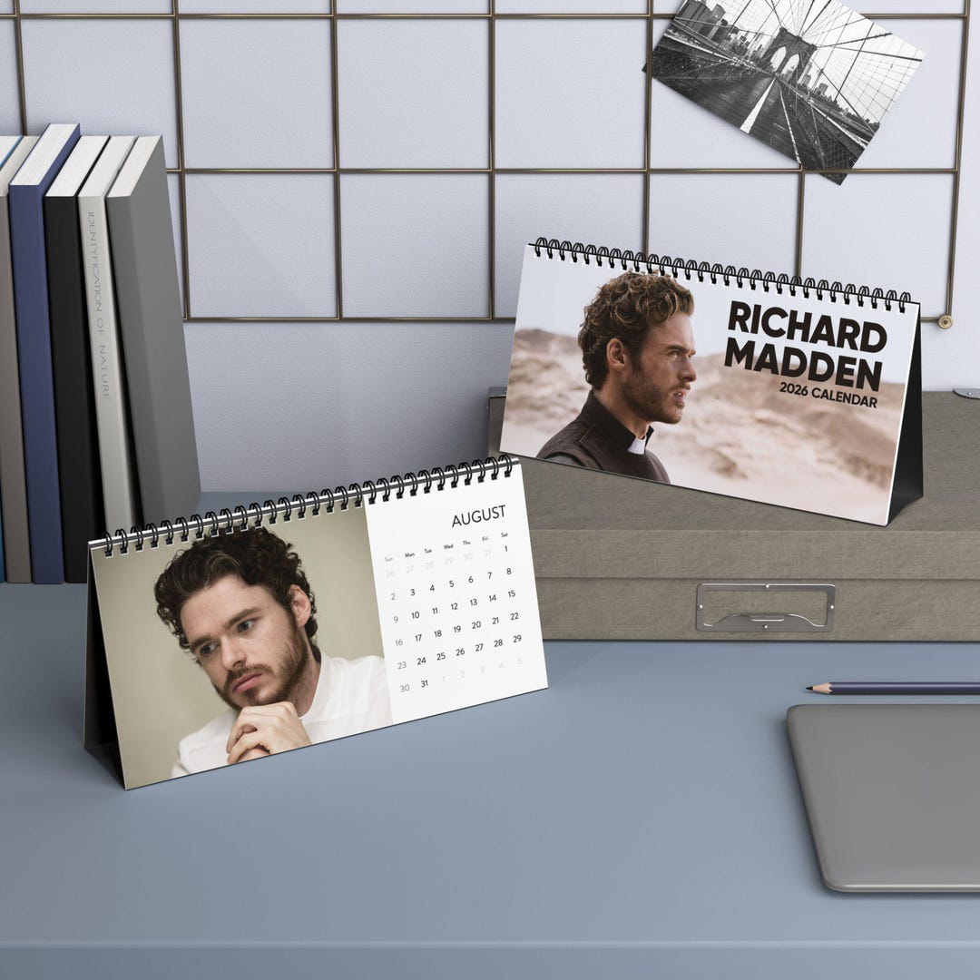 Richard Maddendesktop Calendar (2026 Grid), Richard Madden Calendar ...