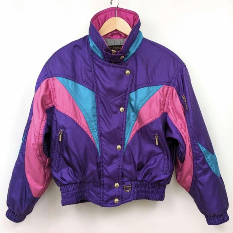 Retro Ski Jacket - Etsy UK