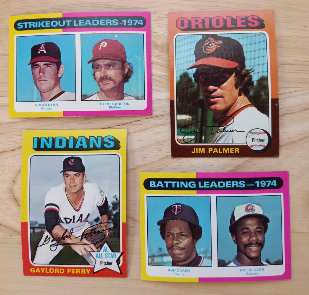 1975 Hall of Fame Baseball Card Lot Plus 6 Non-hof Cards - Etsy