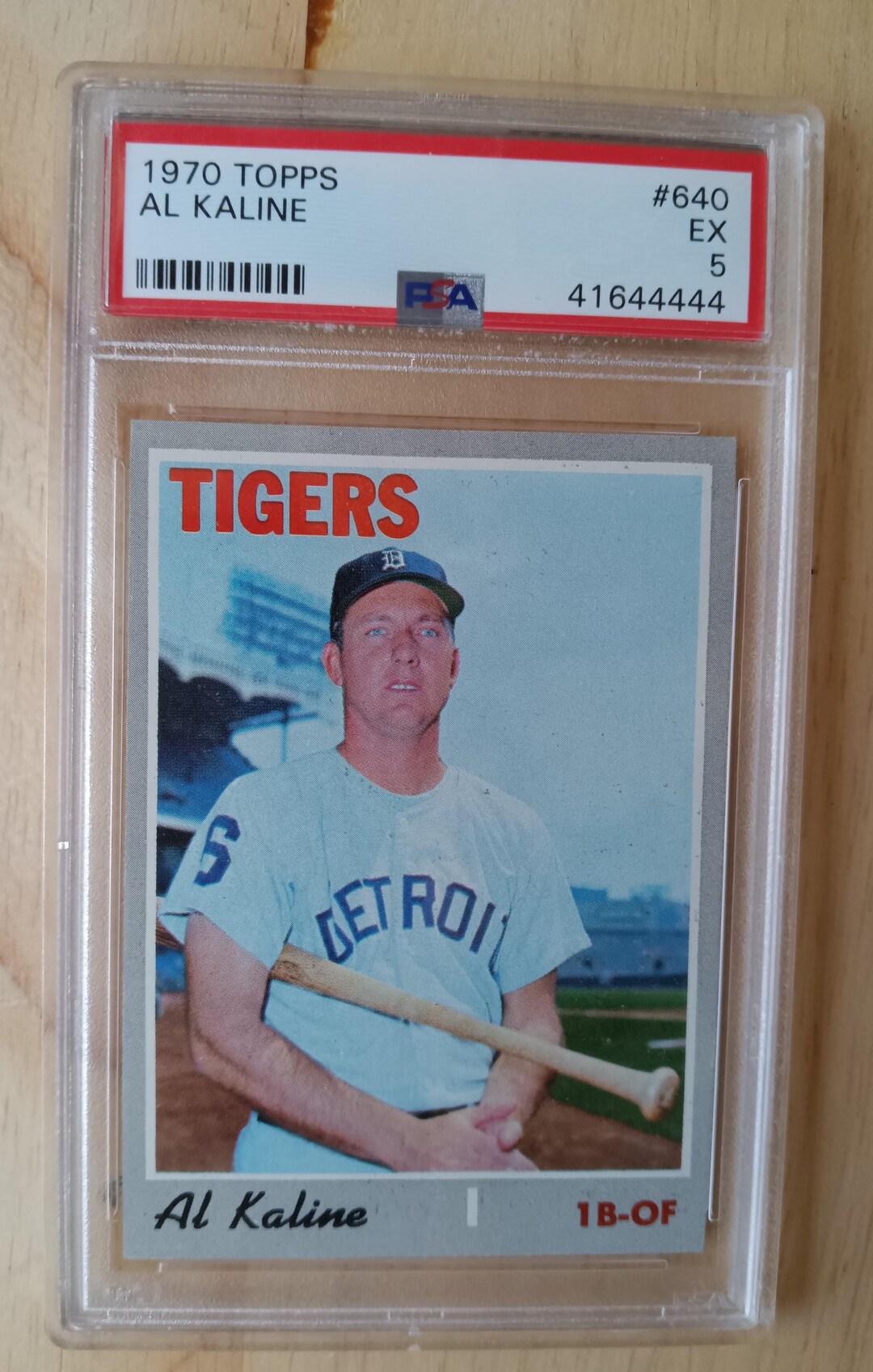 1970 Topps PSA 5 Al Kaline Baseball Card - Etsy