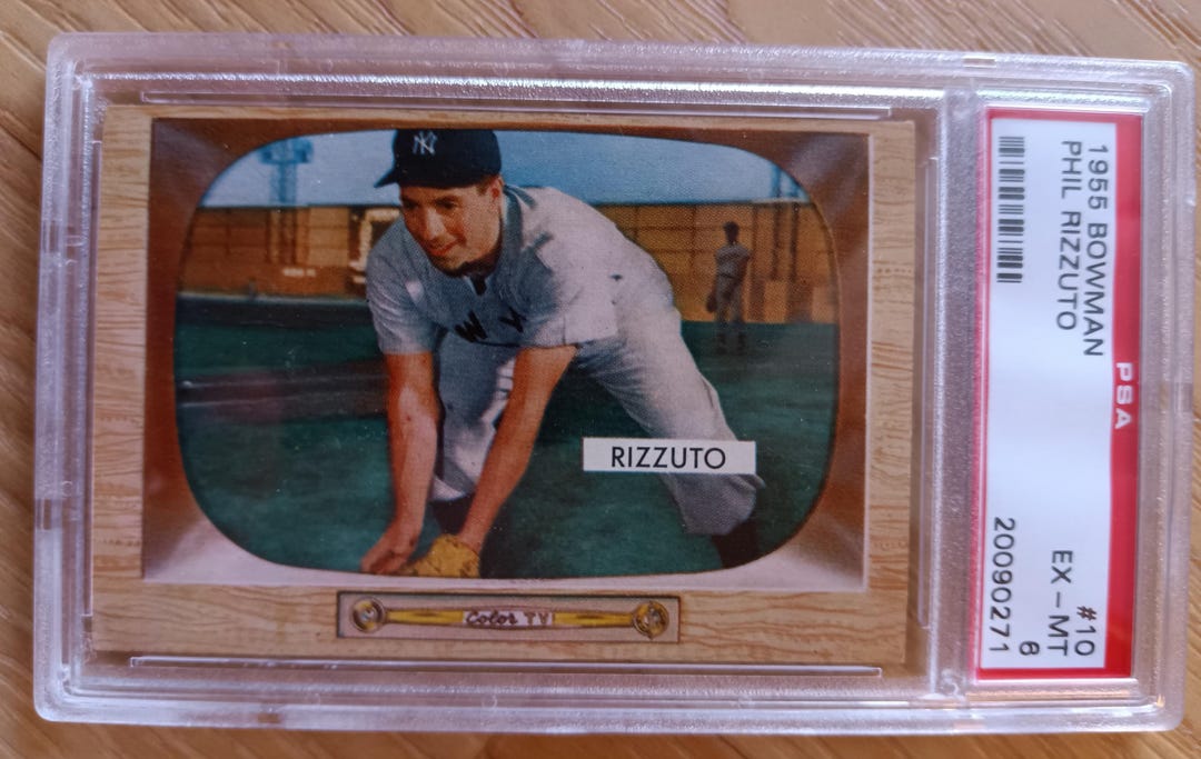 1955 Bowman PSA 6 Phil Rizzuto Baseball Card - Etsy