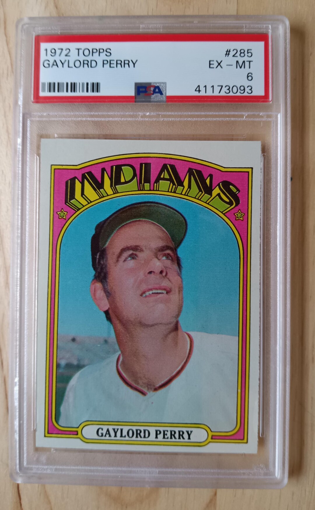 1972 Topps PSA 6 Gaylord Perry Baseball Card - Etsy